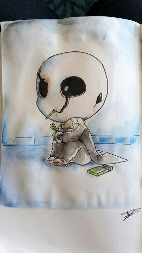 Chibi Gaster Undertale Amino