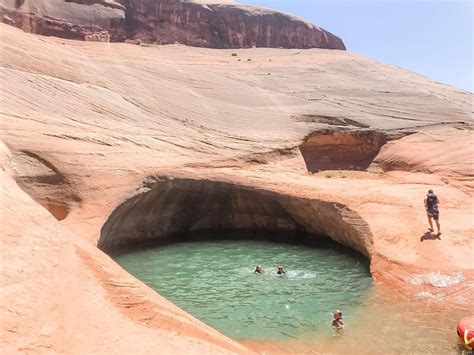 Travel Love 🌎 Wanderlust On Instagram Natural Swimming Hole📍lake Powell Arizona Check My