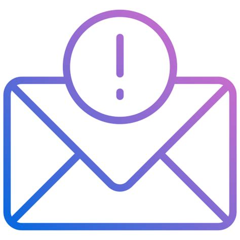 Icono De Error Generic Gradient Outline