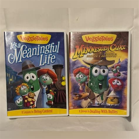 Veggietales Media Veggietales Dvd Movies 2 Minnesota Cuke Its A Meaningful Life Euc Poshmark
