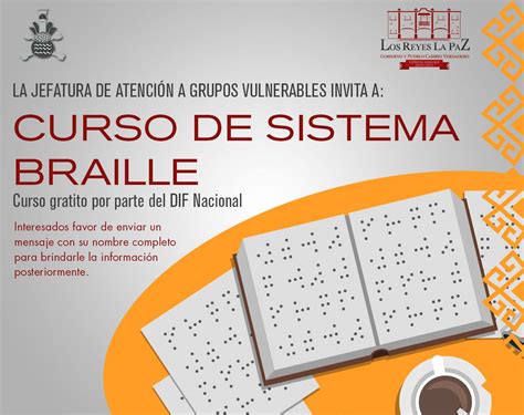 Ofrecen Curso De Sistema Braile El Portal De Los Reyes La Paz