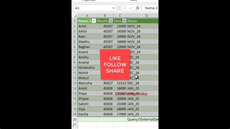 How To Compile Three Different Sheets In Excel Excelformula Exceltips