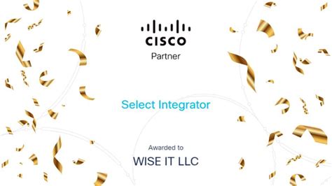 Wise It Ukraine On Linkedin Wise It Received Cisco Select Integrator