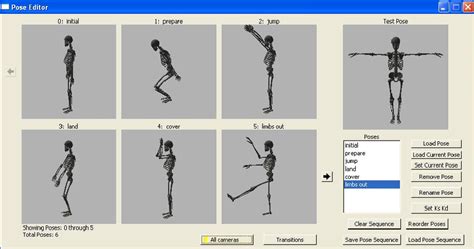 An Animator Can Keyframe Poses And Place Them In Sequence Transitions