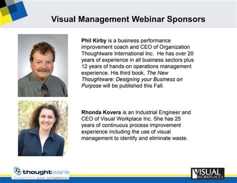 2 Ppt Optimize Your Workflow Using Visual Management Ppt