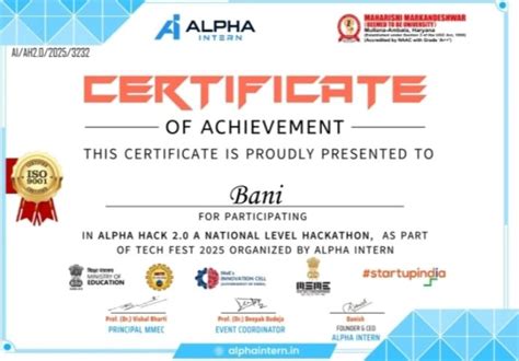 Hackathon Techinnovation Teamwork Learning Growthmindset Bani Vig