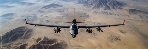 Aerial Surveillance And Monitoring Of Enemy Troop Movements And Activities By Advanced Military