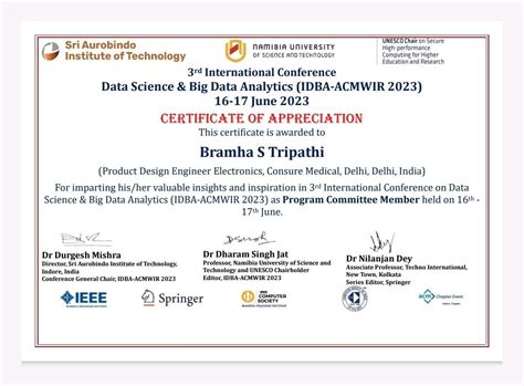 Bramha S Tripathi On Linkedin Idba