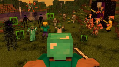 Minecraft Zombie Wallpapers Top Free Minecraft Zombie Backgrounds