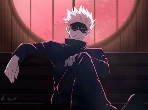 Satoru Gojo Hd Wallpaper Jujutsu Kaisen By Tannyv