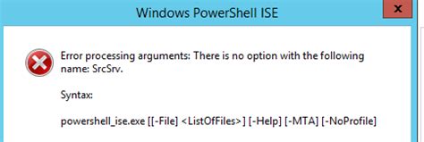 Powershell Parameters Into Powershell ISE From Command Line Stack Overflow