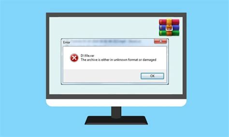 Fix Winrar Archive Is Either In Unknown Format Or Damaged