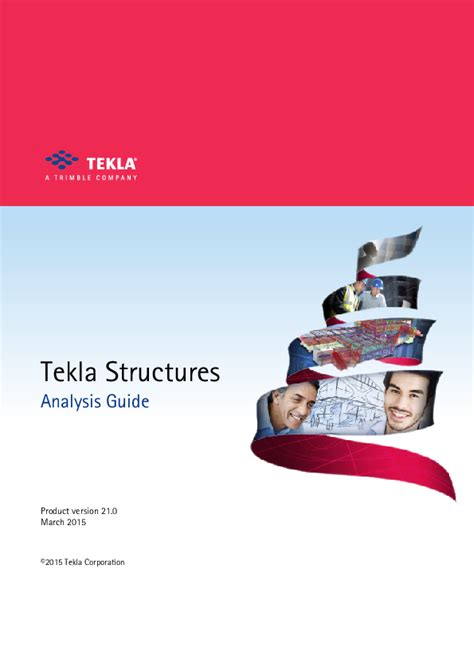 Pdf Tekla Structures Analysis Guide