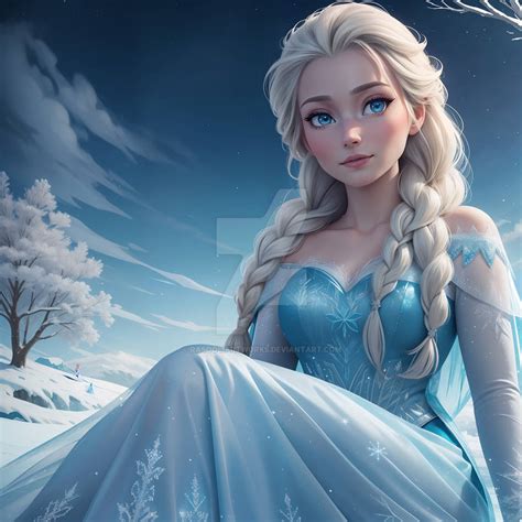 Princess Elsa From Frozen By Rasooliartworks On Deviantart