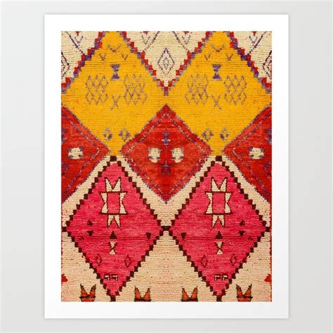 Patterned Berber Carpet