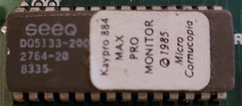 Kaypro Micro Cornucopia Part 13 Retrocmp Retro Computing