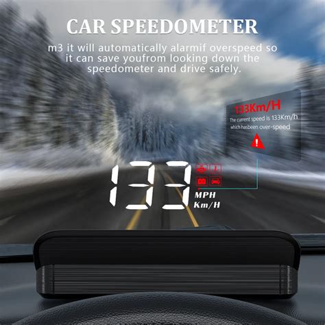 wying m3 자동차 obd2 gps 헤드업 디스플레이 안전하고 편안한 운전 경험 향상