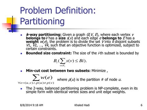 ppt a fundamental bi partition algorithm of kernighan lin powerpoint presentation id 3018382
