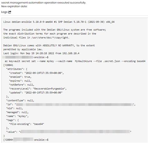 Azure Key Vault Automatic Secret Rotation
