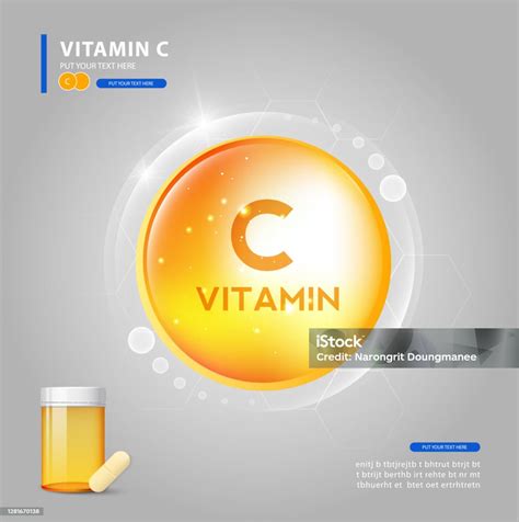 화학 포뮬러인 아스코르브산비타민 C 골드 빛나는 알약 벡터 디자인 0명에 대한 스톡 벡터 아트 및 기타 이미지 0명 3차원 형태 개체 그룹 Istock