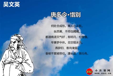 唐多令惜别阅读答案阅读理解题及答案 小升初网