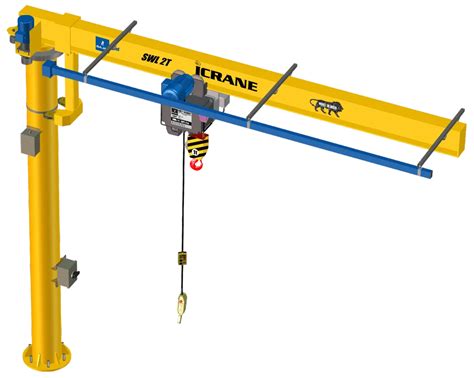 Jib Crane Jib Length 6 M Pillar Mounted At ₹ 65000 In Chennai Id
