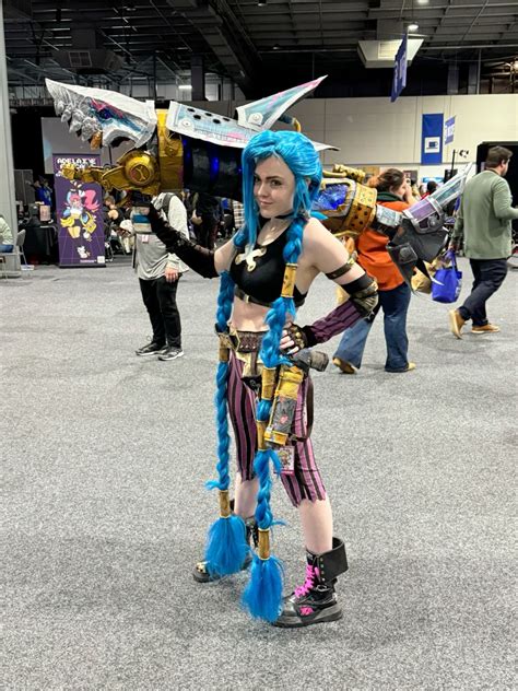 🌌 Jinx 🎆 Jinx Cosplay Plus Size Diy Jinx Costume Inspiration Jinx