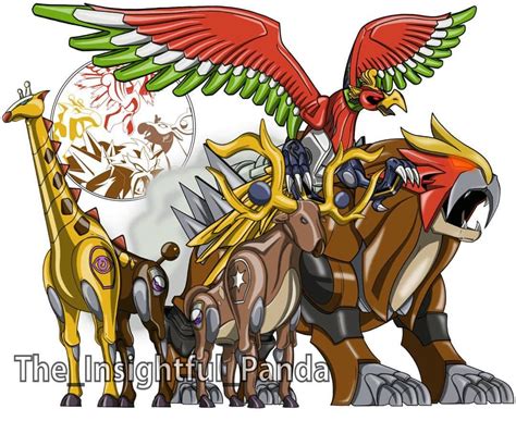 Zords Power Rangers Wild Force