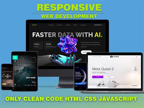 A Responsiveadaptive Website Landing Page Using Clean Html Css
