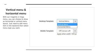 Mega Menu Extension For Magento By Landofcoder Ppt