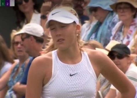 Watch Mirra Andreeva Becomes The Latest Victim Of Poor Wimbledon