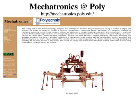 PPT Intro To Mechatronics PowerPoint Presentation Free Download ID 1277896