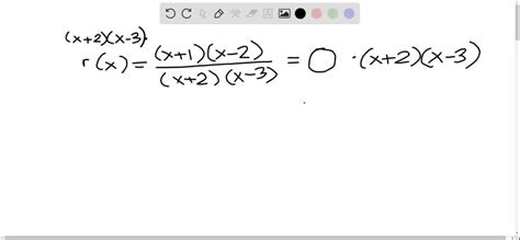Solvedthe Following Questions Are About The Rational Function Rx