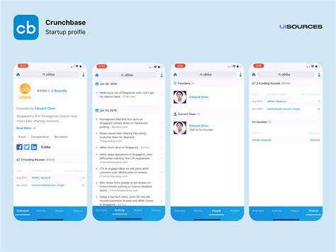 Crunchbase App Store Screenshots Screenshots Ui Sources