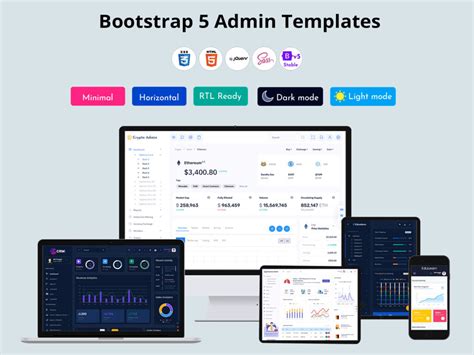 Bootstrap Admin Template MultiPurpose Themes