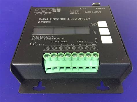 Rgbw Dmx Controller 4 Channel 24v Dmx 512 Decoder Buy Rgbw Dmx Controller 4 Channel 24v Rgbw