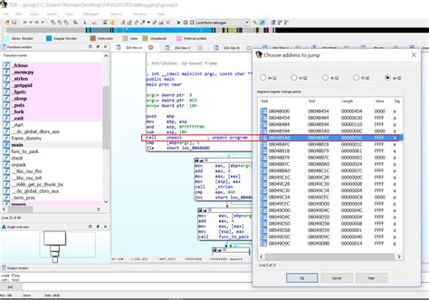Assembly Ida Meaning Of Segment Register And Its Length Stack