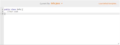 Solved 1 Develop A Java Class Named Info To Represent Name