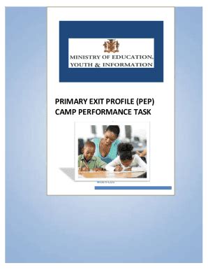 Fillable Online Primary Exit Profile PEP Free Educational Online Worksheets Fax Email Print