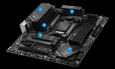 Msi Pro B M A Wifi Am Micro Atx Motherboard Pro B M A Wifi Mwave