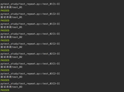pytest重复运行所有或指定测试用例 pytest repeat插件 习久性成 博客园