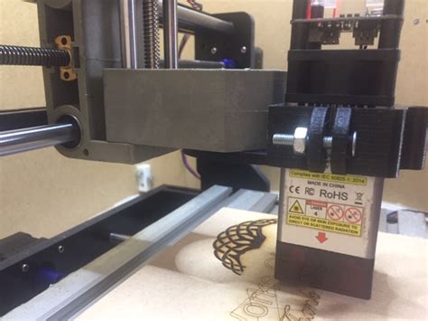 Stl File Cnc 3018 Pro 40w 40mm Laser Adaptor 🔧・3d Print Design To Download・cults