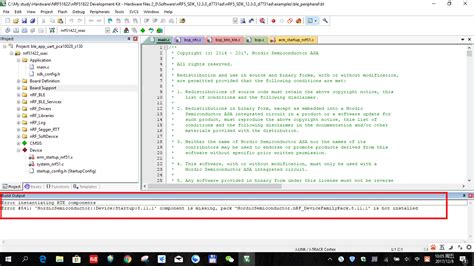 cannot compile nrf51 samples nordic qanda nordic devzone nordic devzone
