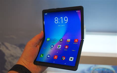 TCL Foldable Phone Hands On A Prototype With Promise SlashGear