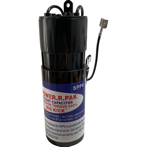 3 In 1 Spp Hard Start Kit Capacitor For Refrigerator Air Conditioner