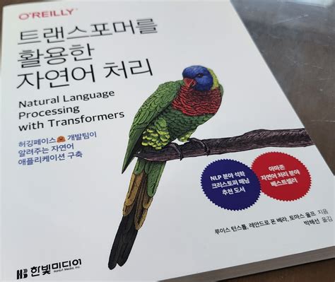 [한빛미디어] 트랜스포머를 활용한 자연어 처리 머가필요해