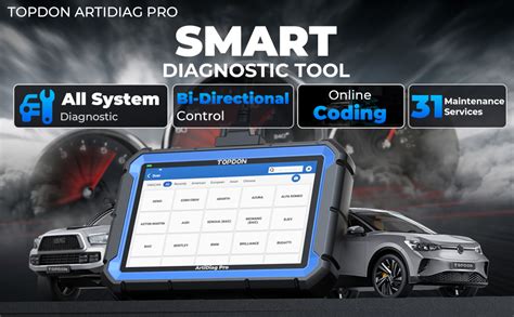 Topdon Artidiag Pro V2 0 Bi Directional Diagnostic Tool Supports Ecu Coding 35 Service Functions
