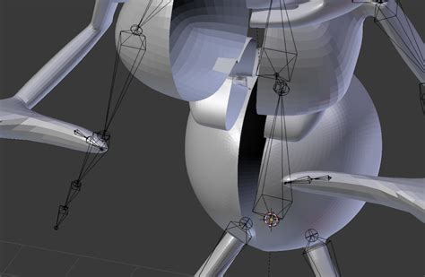 Modifiers Mirrored Mesh Splits When Manipulating Bones Blender Stack Exchange