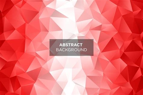 Premium Vector Vector Abstract Background Wallpaper Reds Triangle Polygon Hexagon Premium Vector