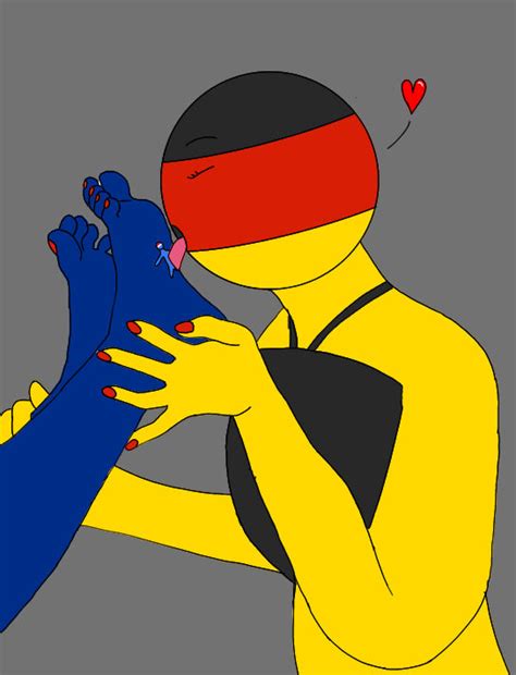 Countryhumans Germany Feet Licking By Mikejorllll On Deviantart